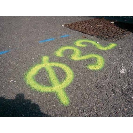 Fluorescent Temporary Marking Spray Paint TEMPO TP - SOPPEC | Technima