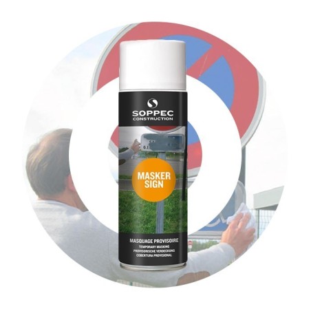Temporary Masking Paint MASKER SIGN - SOPPEC | Technima