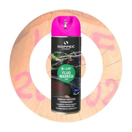 FLUO MARKER - SOPPEC | Fluorescent Tree Marking Spray Paint