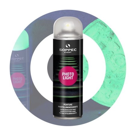 Glow In the Dark Spray Paint | PHOTO LIGHT - SOPPEC | Technima