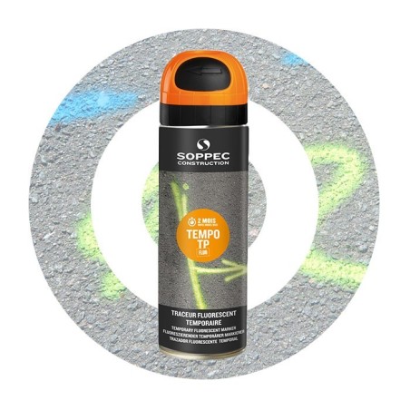 TEMPO TP - SOPPEC | Fluorescent Temporary Marking Spray Paint