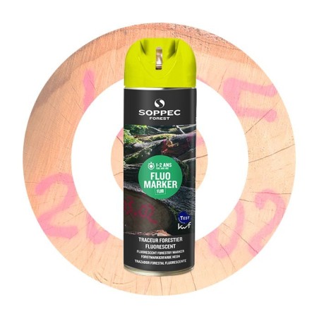 FLUO MARKER - SOPPEC | Fluorescent Tree Marking Spray Paint